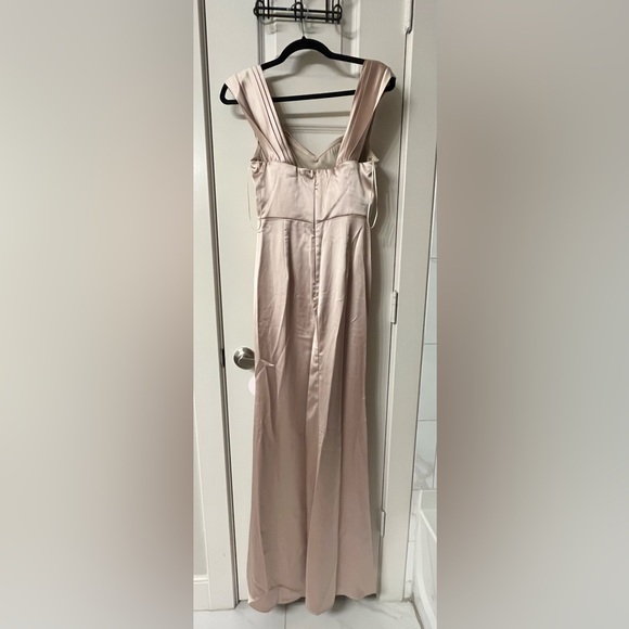 Oh Hello Clothing | Dresses | Brand New Champagne Satin Gown | Poshmark